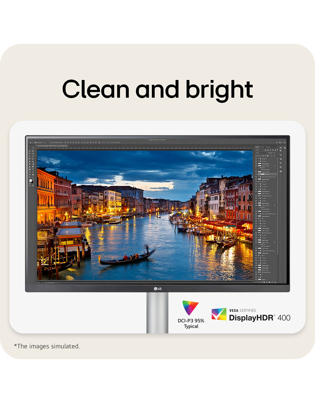 27” UltraFine UHD 4K IPS monitor 27UP850K-W | LG HU | LG HU