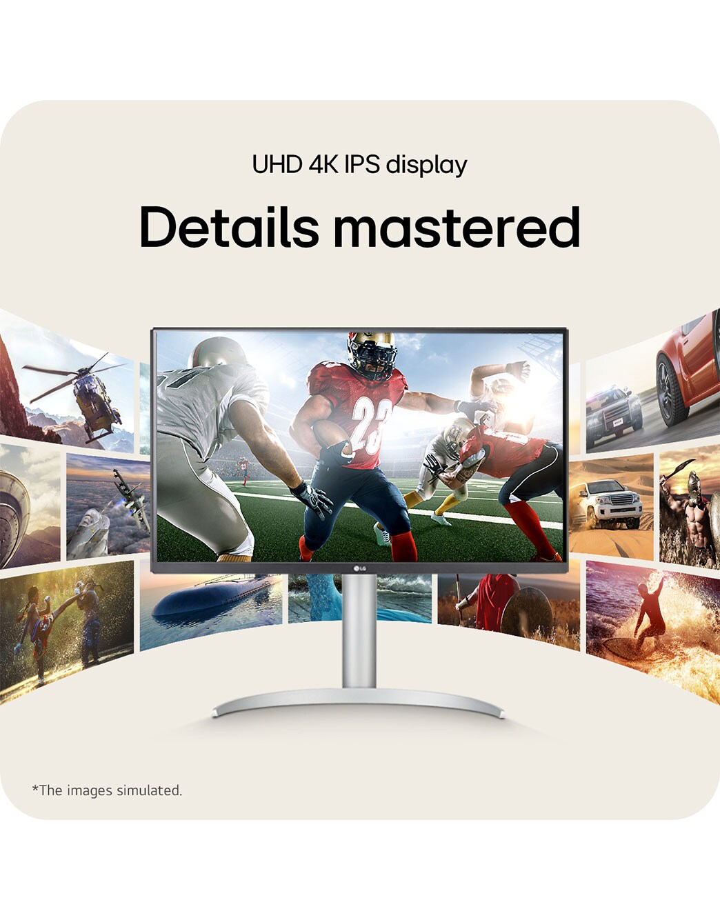 27” UltraFine UHD 4K IPS monitor 27UP850K-W | LG HU | LG HU