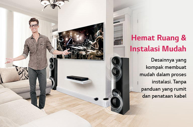 1000W 4.2Ch. DVD-HTS - LHD677 | LG Indonesia