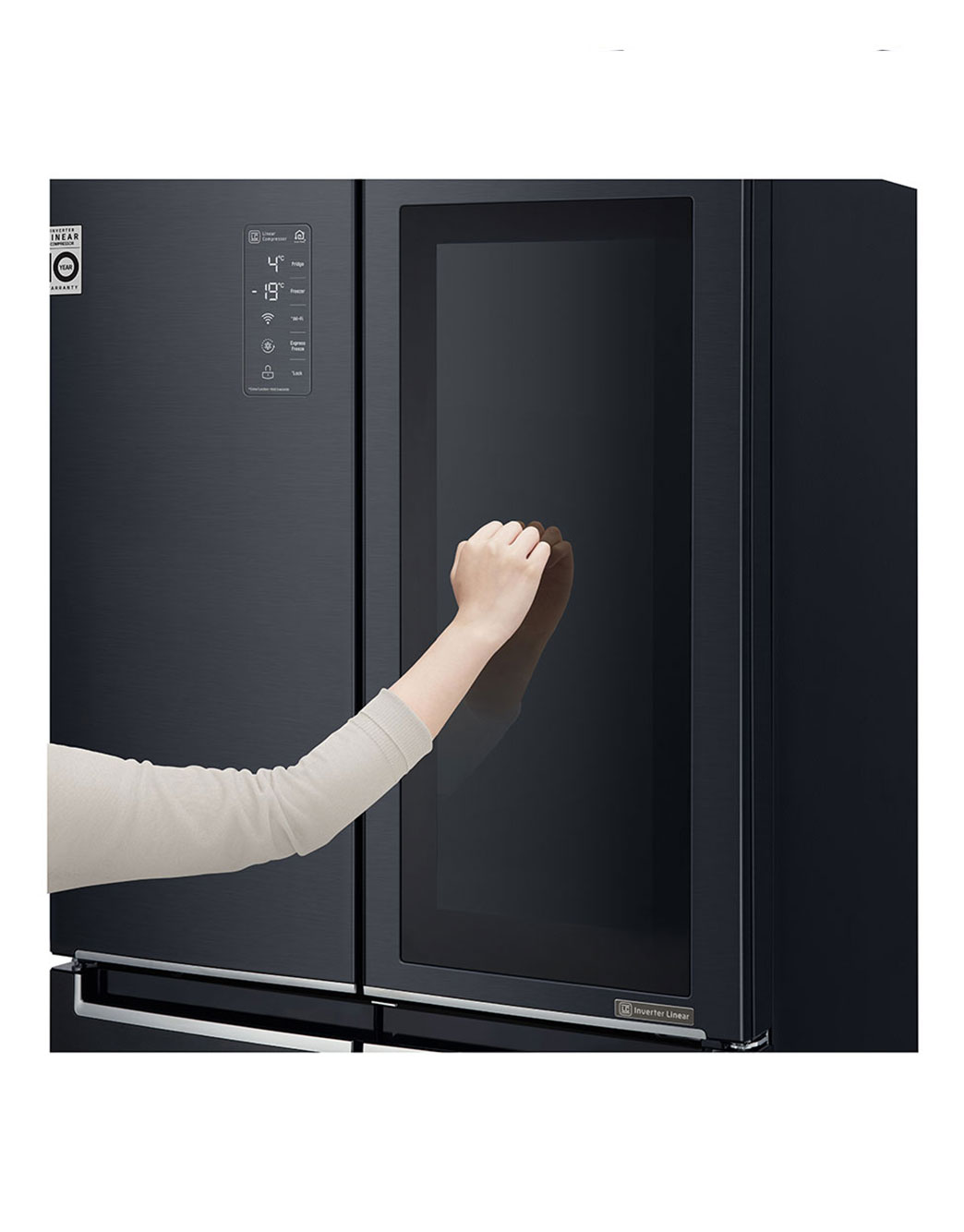 Kulkas Multi Door 595L gross / 458L nett Ramping dengan Inverter Linear Compressor, ThinQ ...