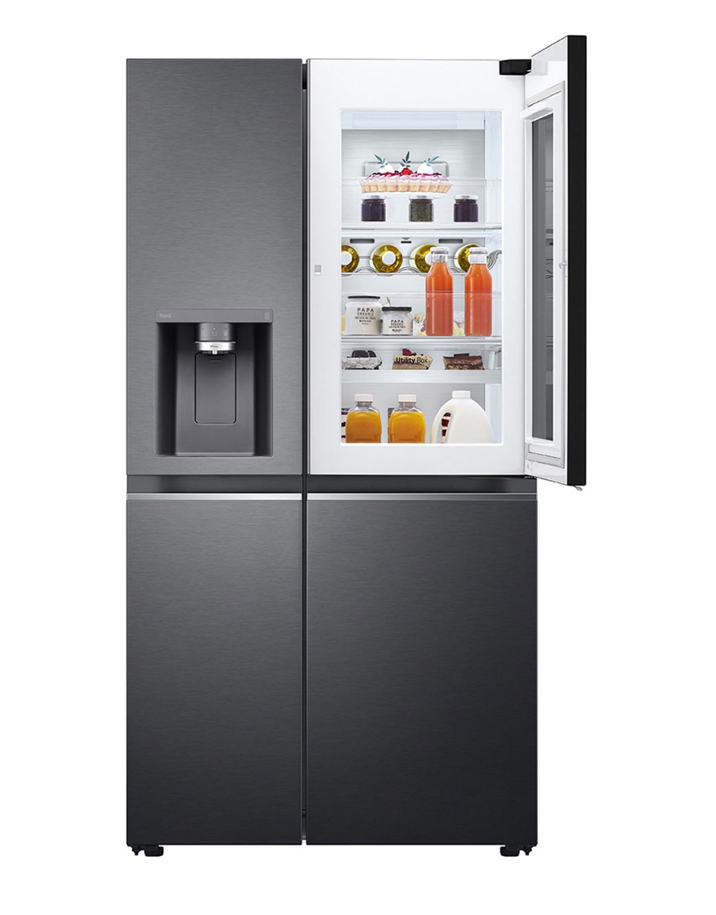 674L / 617L Kulkas Side by Side - GC-X257CQEW | LG ID