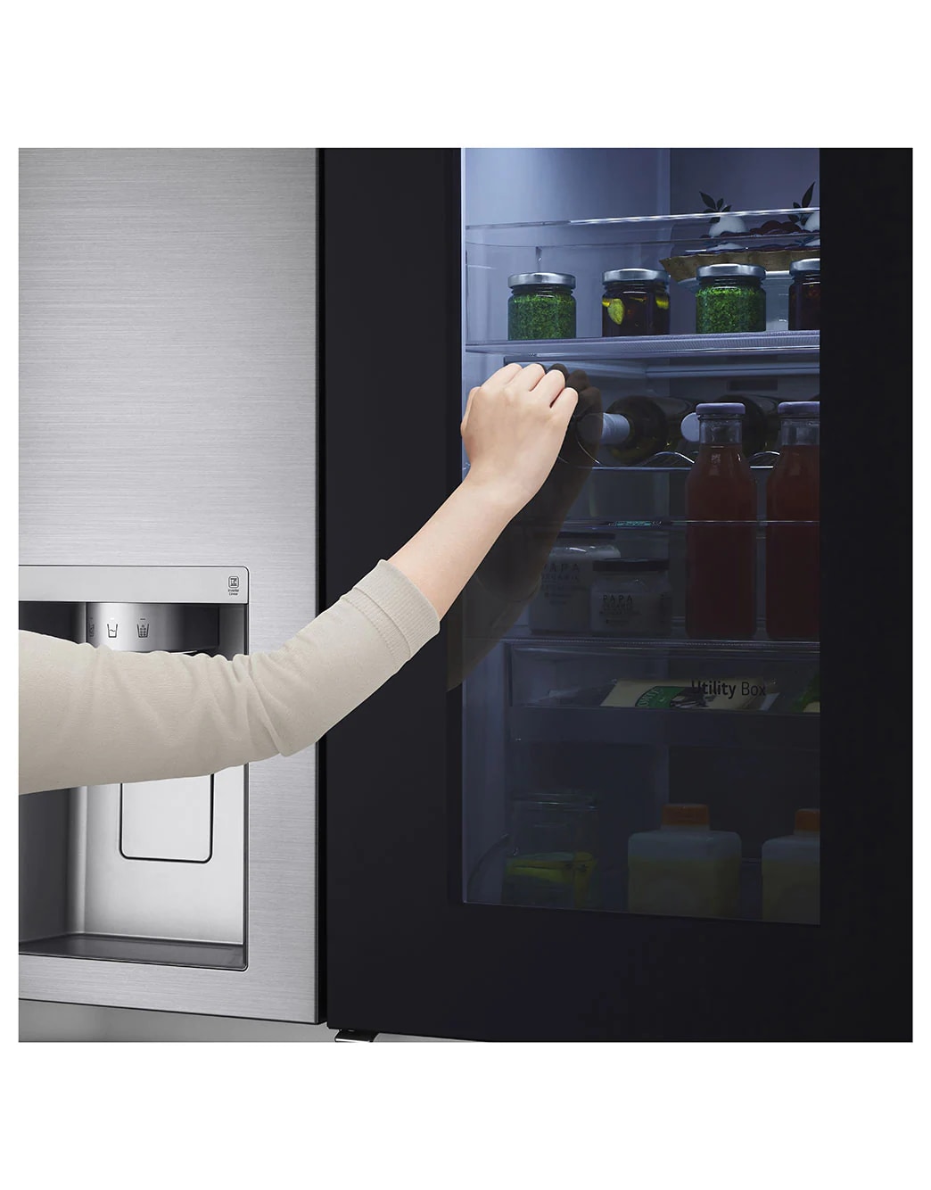 674L / 617L Kulkas Side by Side - GC-X257CSEW | LG ID