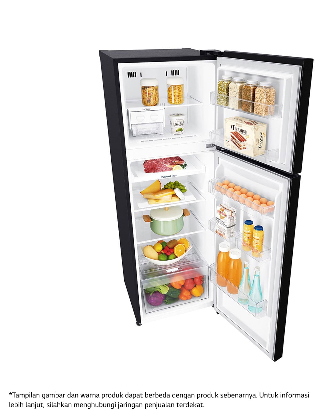 Kulkas 2 Pintu 272L gross/ 254L nett Inverter Smart Compressor dengan ...