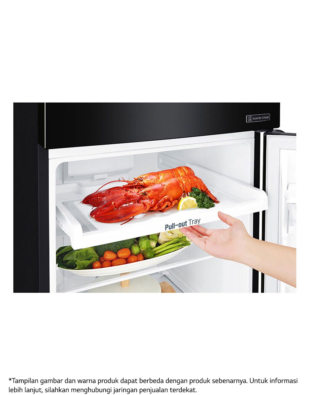 Kulkas 2 Pintu 333L gross/ 312L nett Smart Inverter Compressor dengan ...