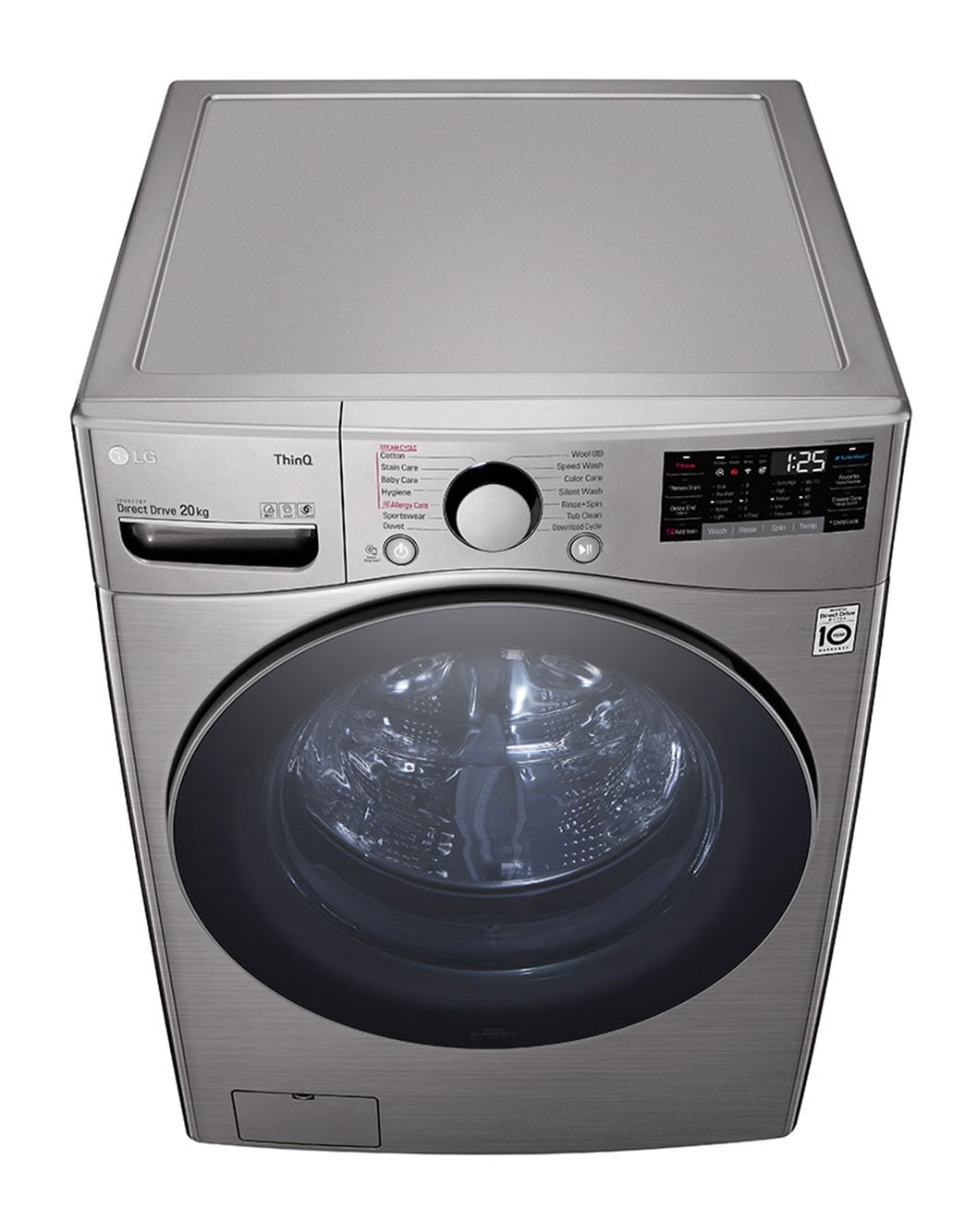 20 kg Front Loading Mesin Cuci - F2720SVRV | LG ID