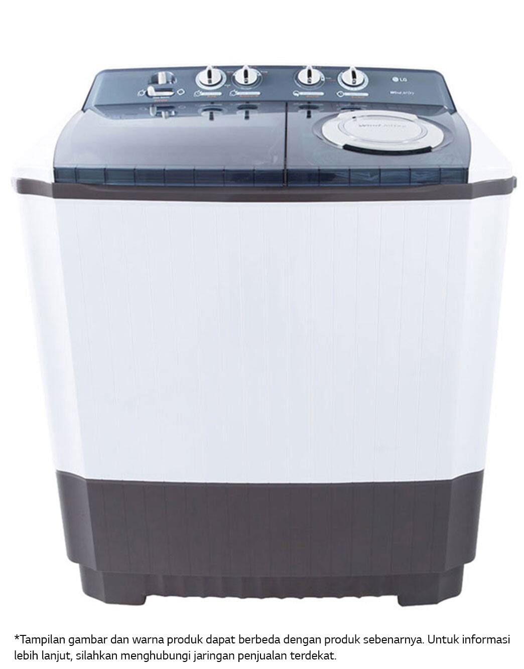 10kg Mesin Cuci 2 Tabung - P1000RT | LG ID