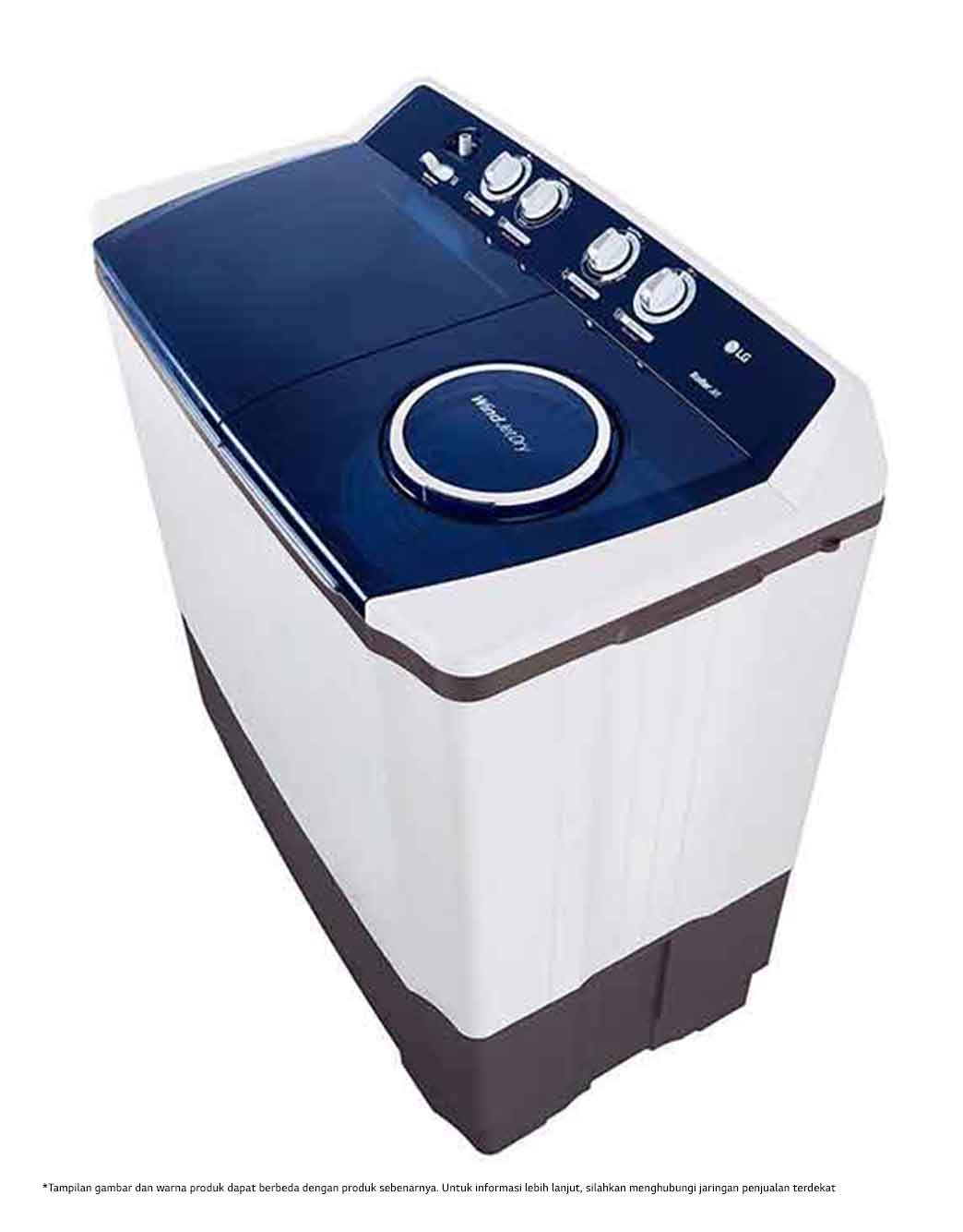 12kg Mesin Cuci 2 Tabung - P1200RT | LG ID