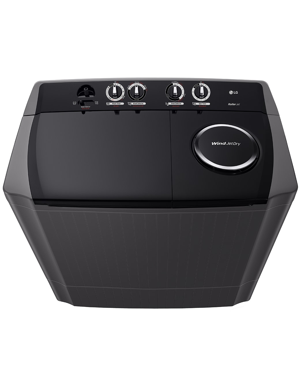 18kg Mesin Cuci 2 Tabung - P1800RTM | LG ID