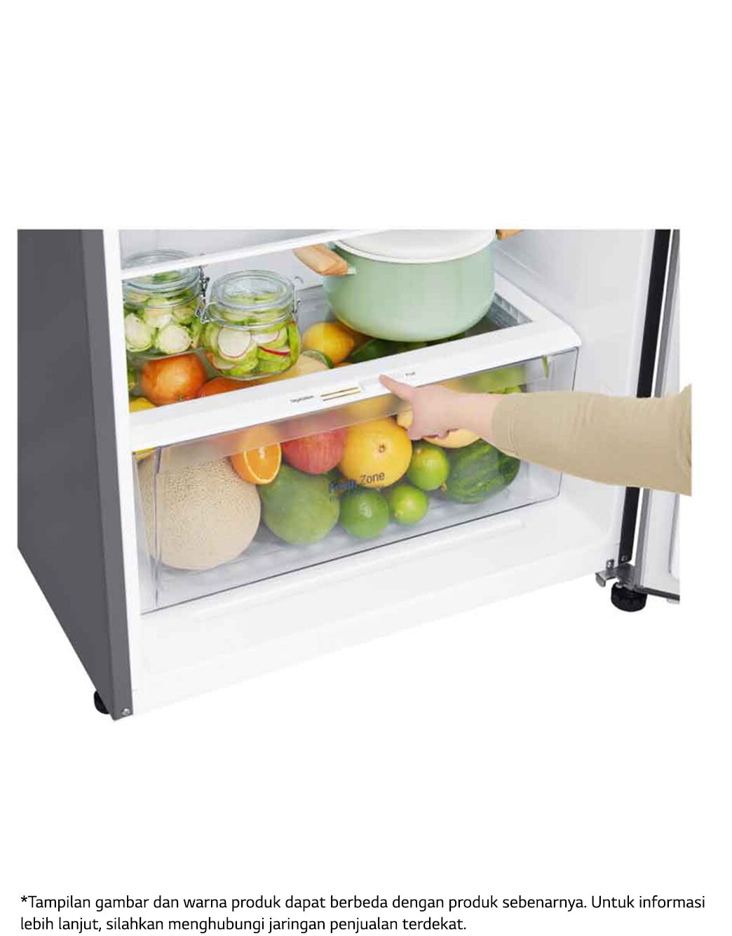 LG Kulkas 2 Pintu 416L gross / 384L nett Inverter smart Compressor dan ...