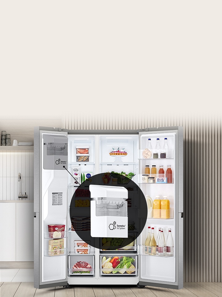 674L / 617L Kulkas Side by Side - GC-L257SFZL | LG ID