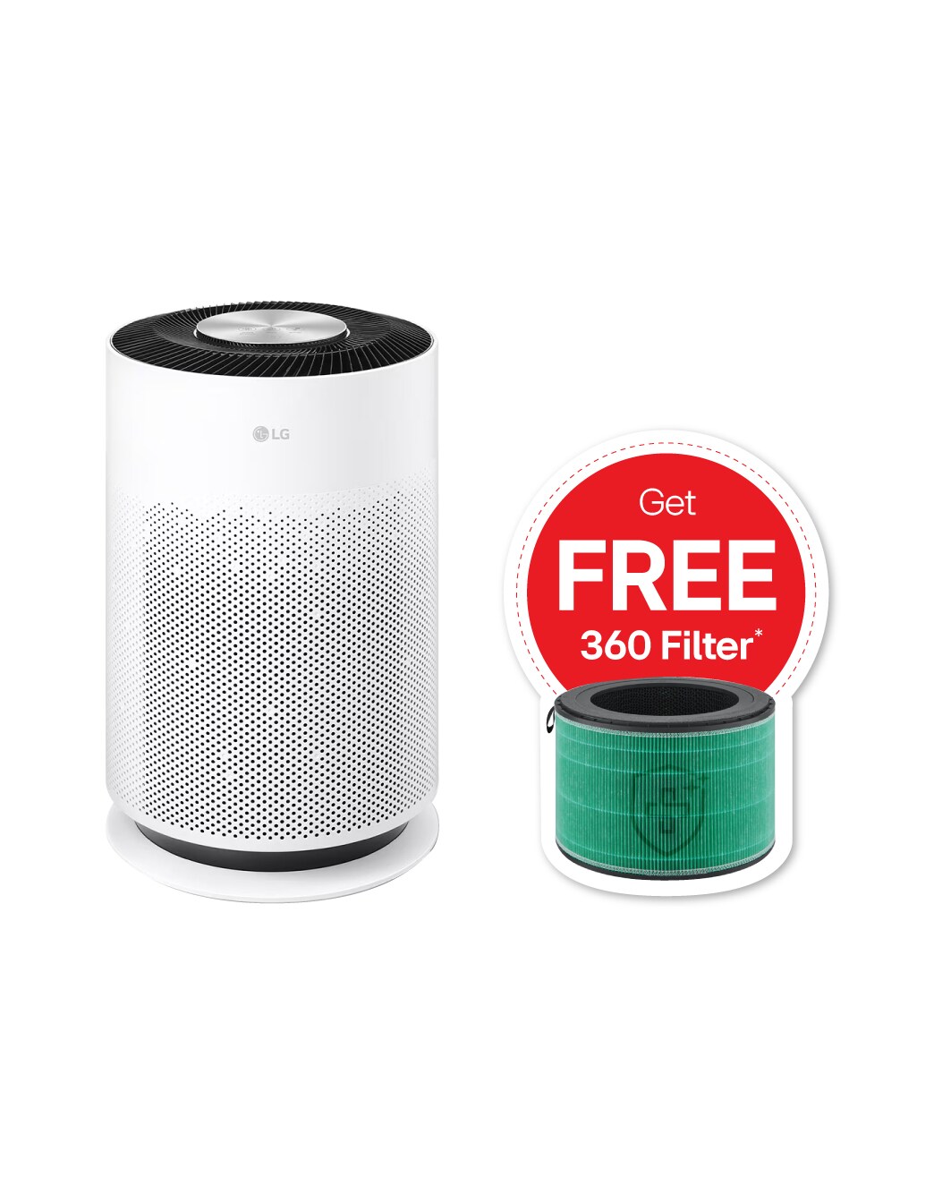 LG Puricare™ Air Purifier 360˚ HIT - AS60GHWG0 | LG Indonesia