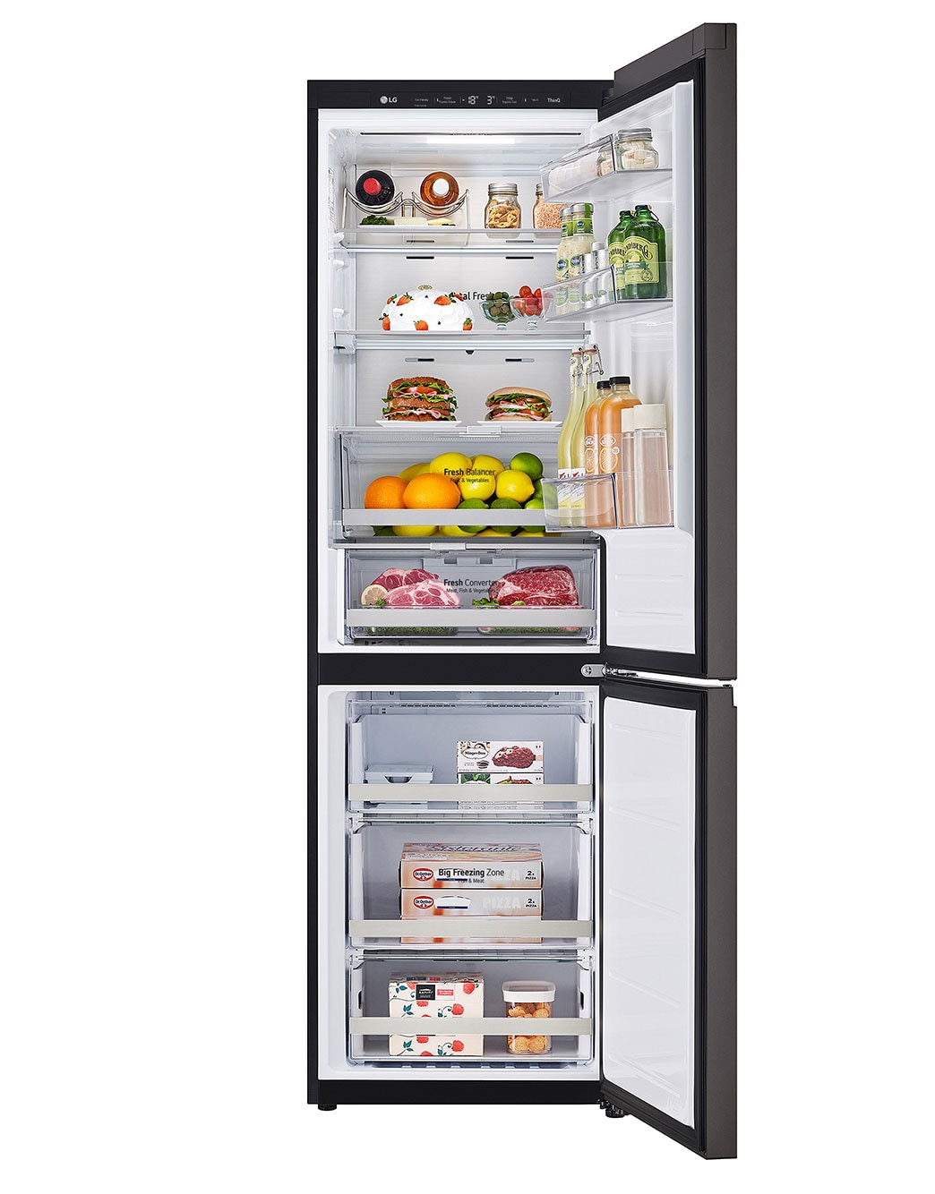 344L Kulkas Objet Bottom Freezer | LG ID