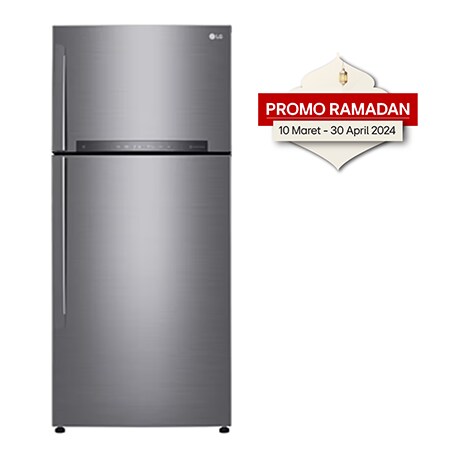 Kulkas 2 Pintu 516L Smart Inverter Compressor - Silver - GN-H602HLHL | LG ID