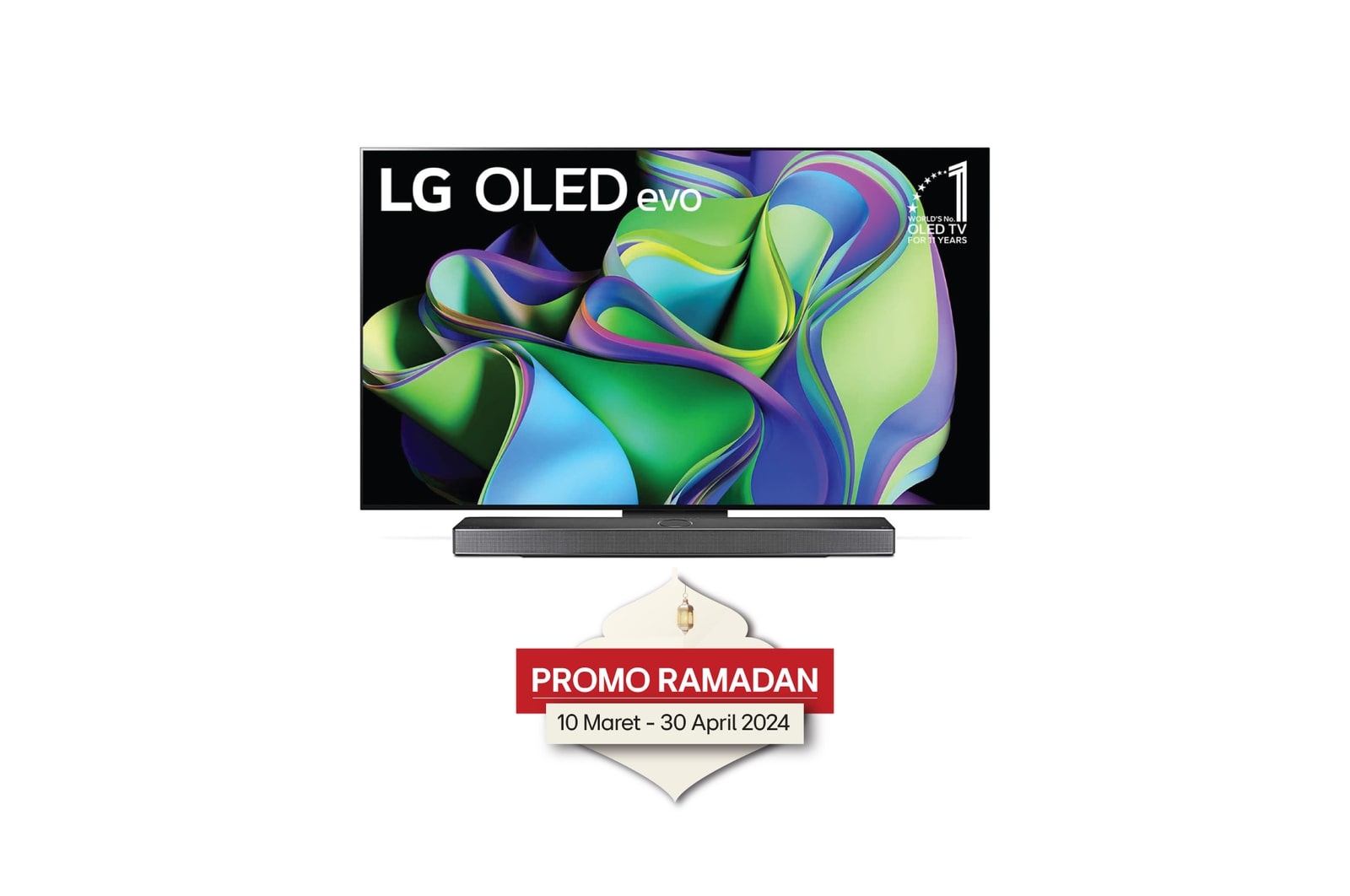Smart TV 4K LG OLED evo C3 83 inci 2023 - OLED83C3PSA | LG ID