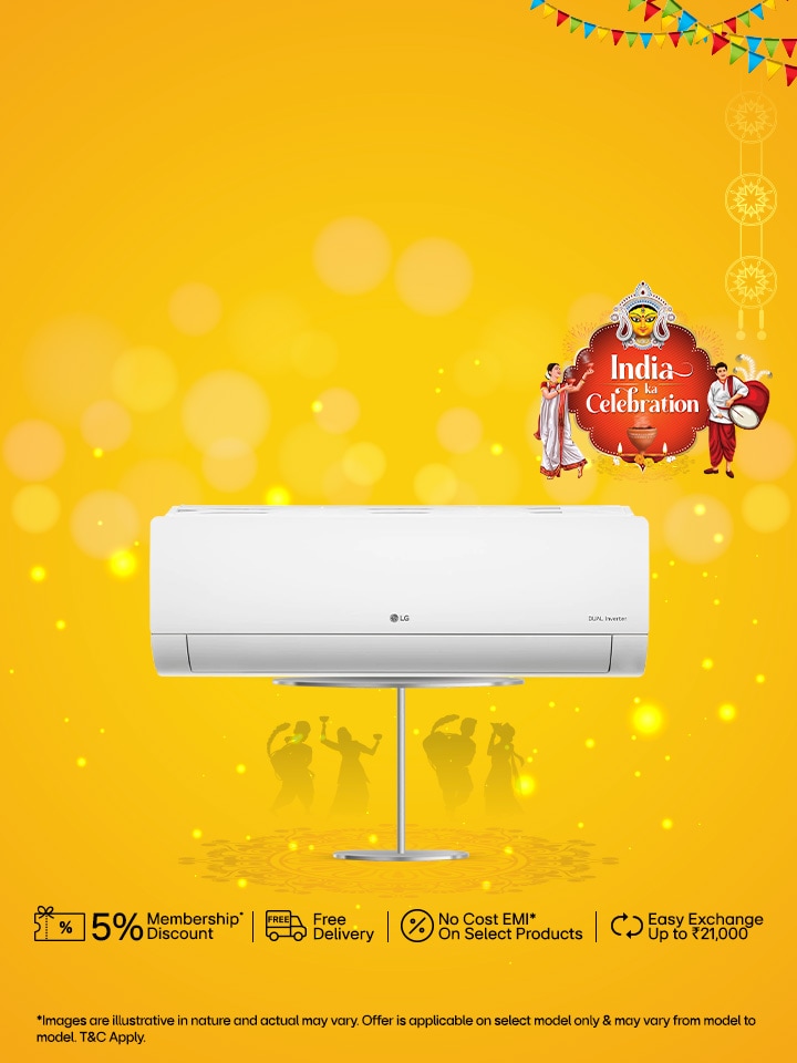 Split AC: Buy Split Air Conditioner at Best Price | LG IN