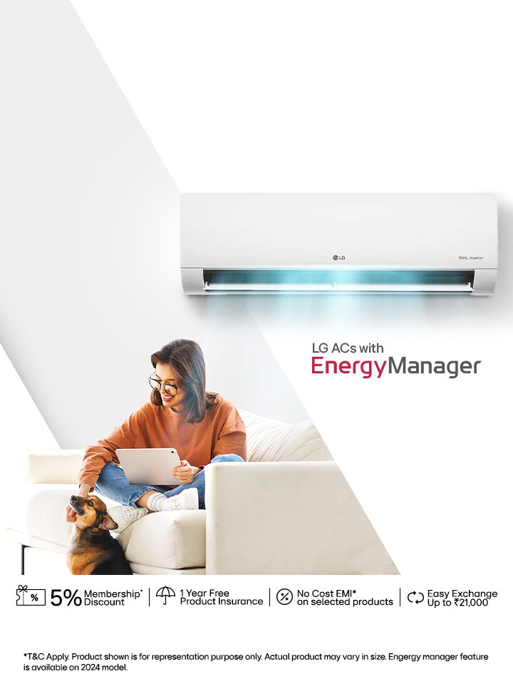 Split AC: Buy Split Air Conditioner at Best Price | LG IN