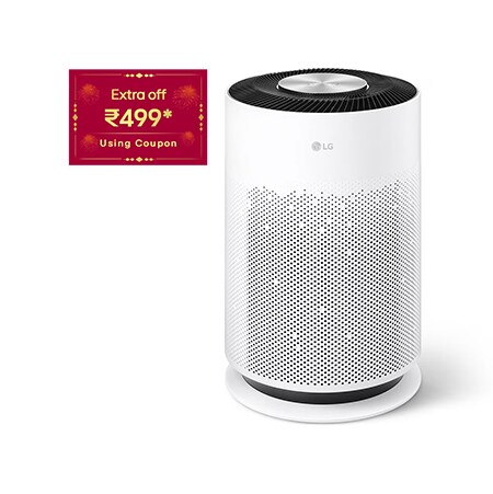 LG 360° PuriCare™ Air Purifier, , PM 1.0 Sensor- AS60GHWG0 | LG IN