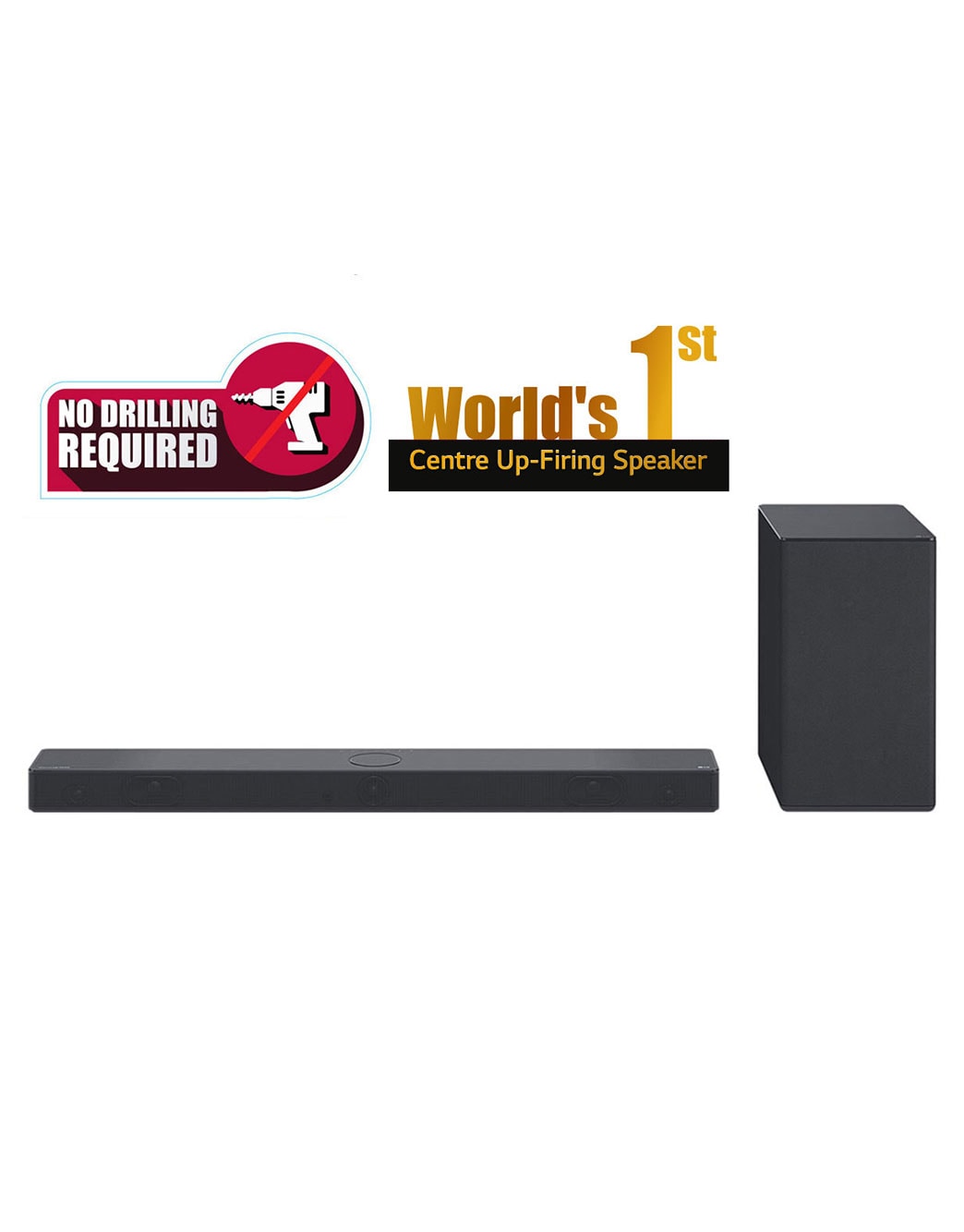 Sound Bar SC9S + SPQ8-S Combi - SC9S.DSPQ8 | LG IN