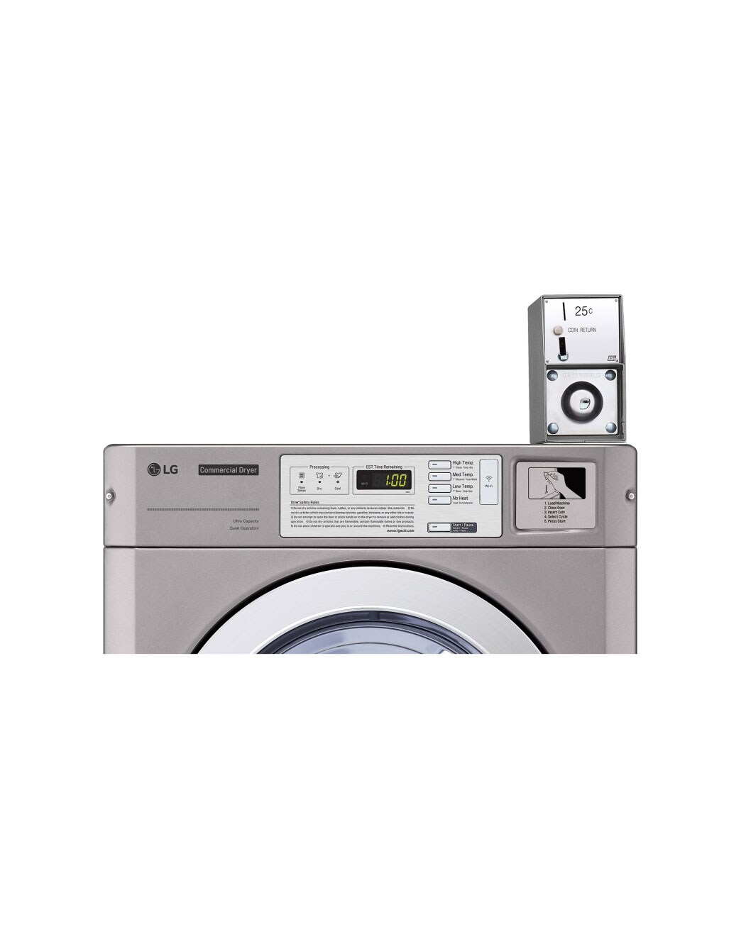 Buy LG 7.3 CU FT Standard Capacity Dryer - RV1329C7T | LG IN