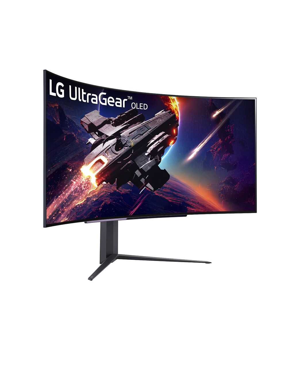 114.3 CM (45) UltraGear™ OLED Curved Gaming Monitor- 45GR95QE-B | LG IN