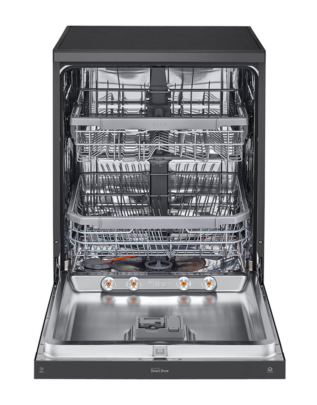 LG TrueSteam® Dishwasher, Matt Black - DFB424FM | LG India