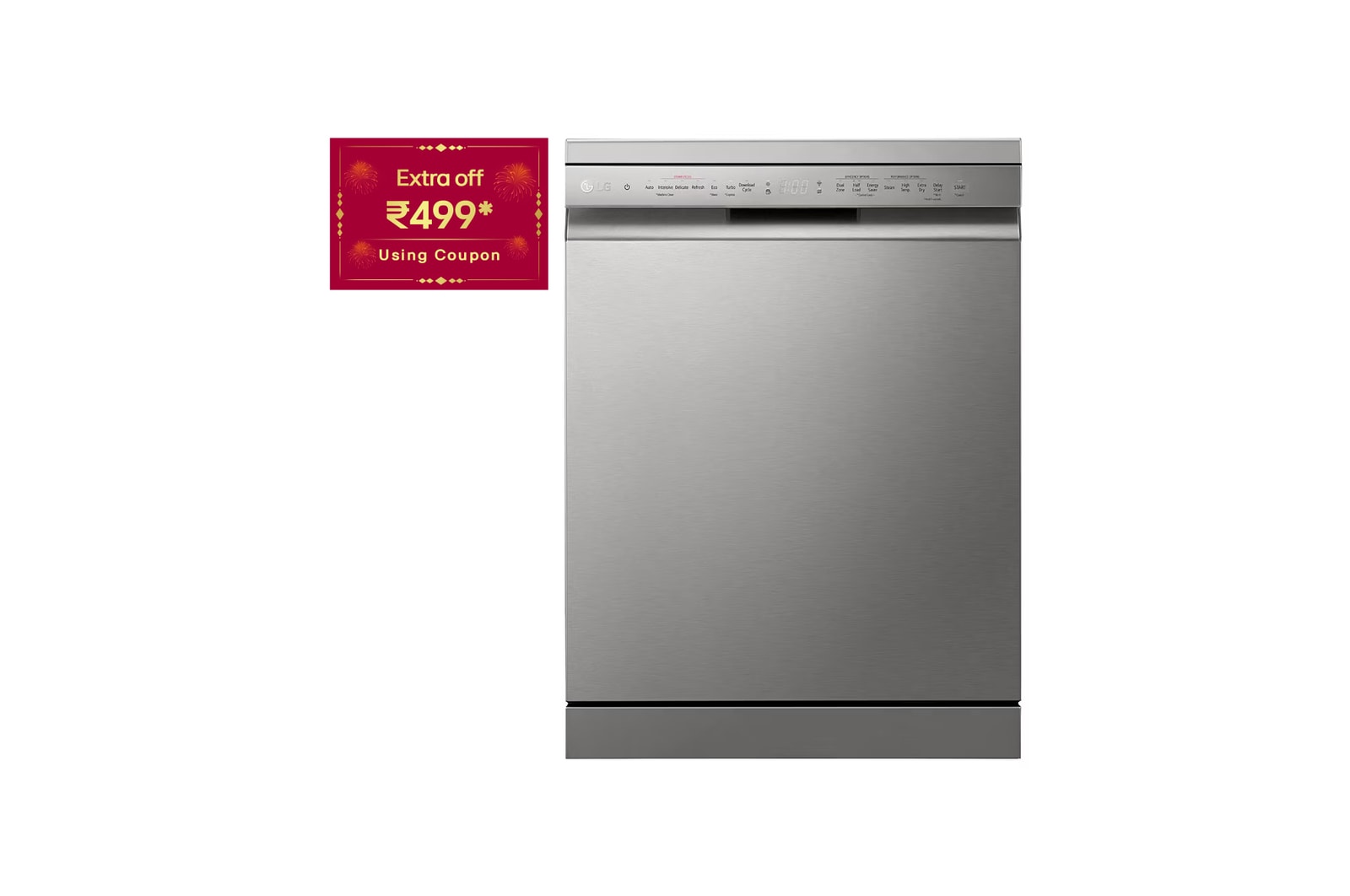 LG Dishwasher with Inverter Direct Drive - DFB532FP | LG IN