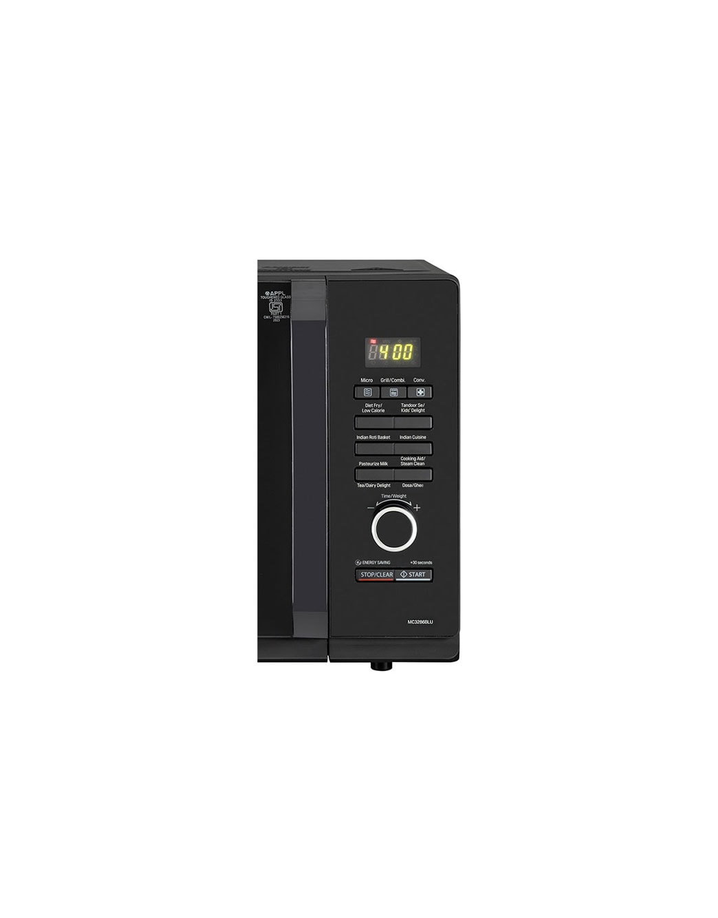 LG Microwave Oven (Black) with Diet Fry™ - MC3286BLU | LG India