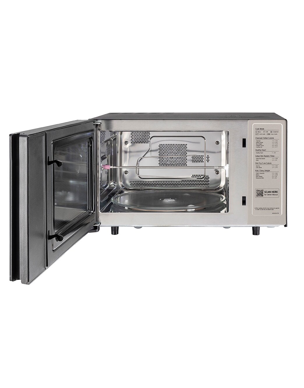 28L Charcoal Microwave Oven with Wi-Fi - MJEN286UFW | LG IN