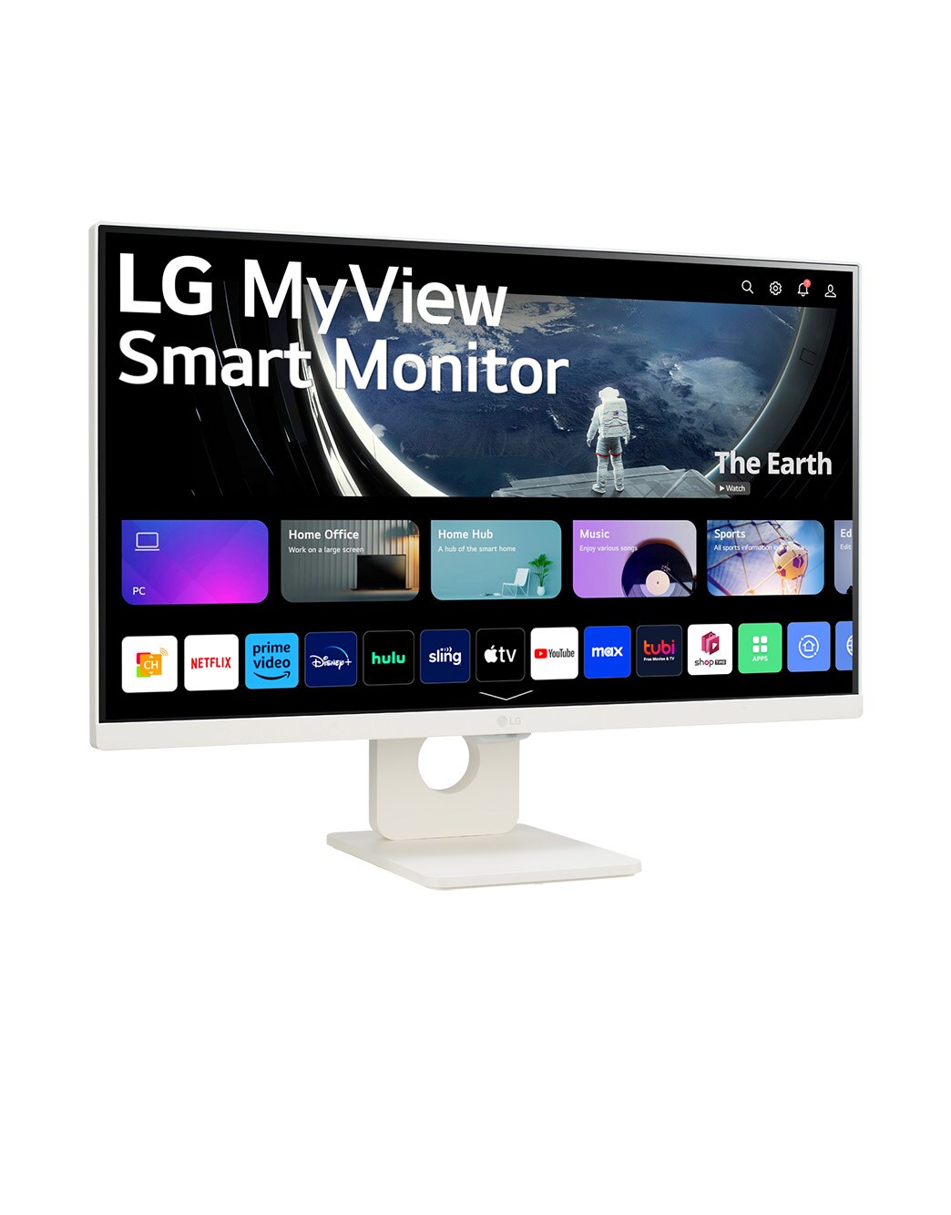 62 cm (24) Full HD Smart Display Monitor - 25SR50F-W | LG IN