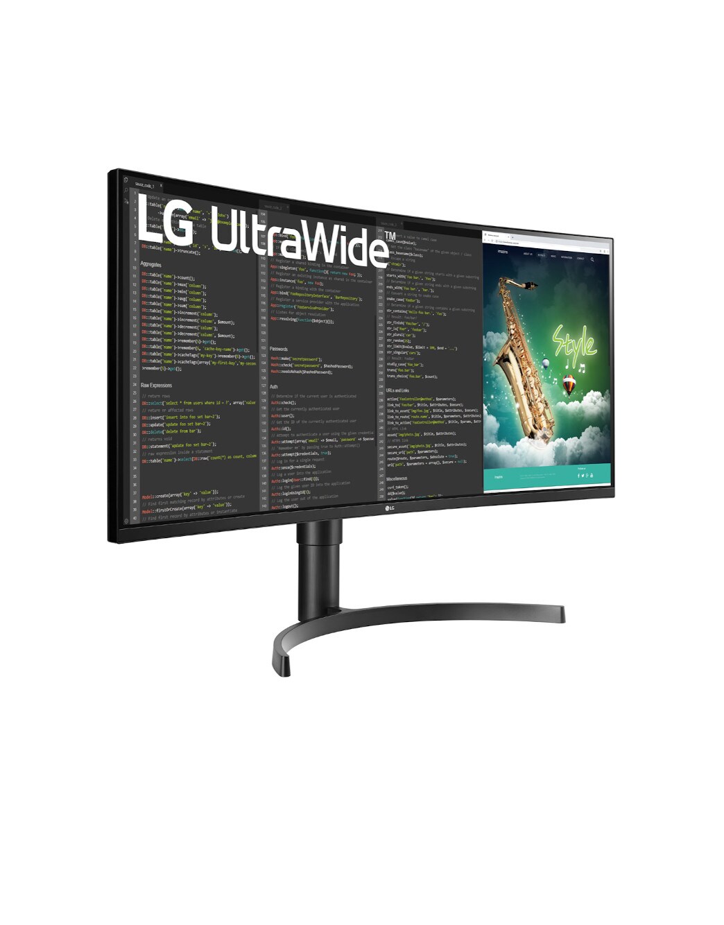 LG UltraWide™ 35 (88.9CM) Curved QHD VA Display Monitor - 35WN75CN-B ...