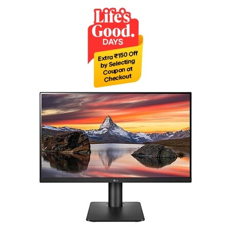LG 23.8 (60.45cm) FHD IPS 3-Side Virtually Borderless Design Monitor ...