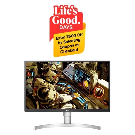 27 (68.58cm) UHD 4K HDR Monitor Online - 27UL550-W | LG IN