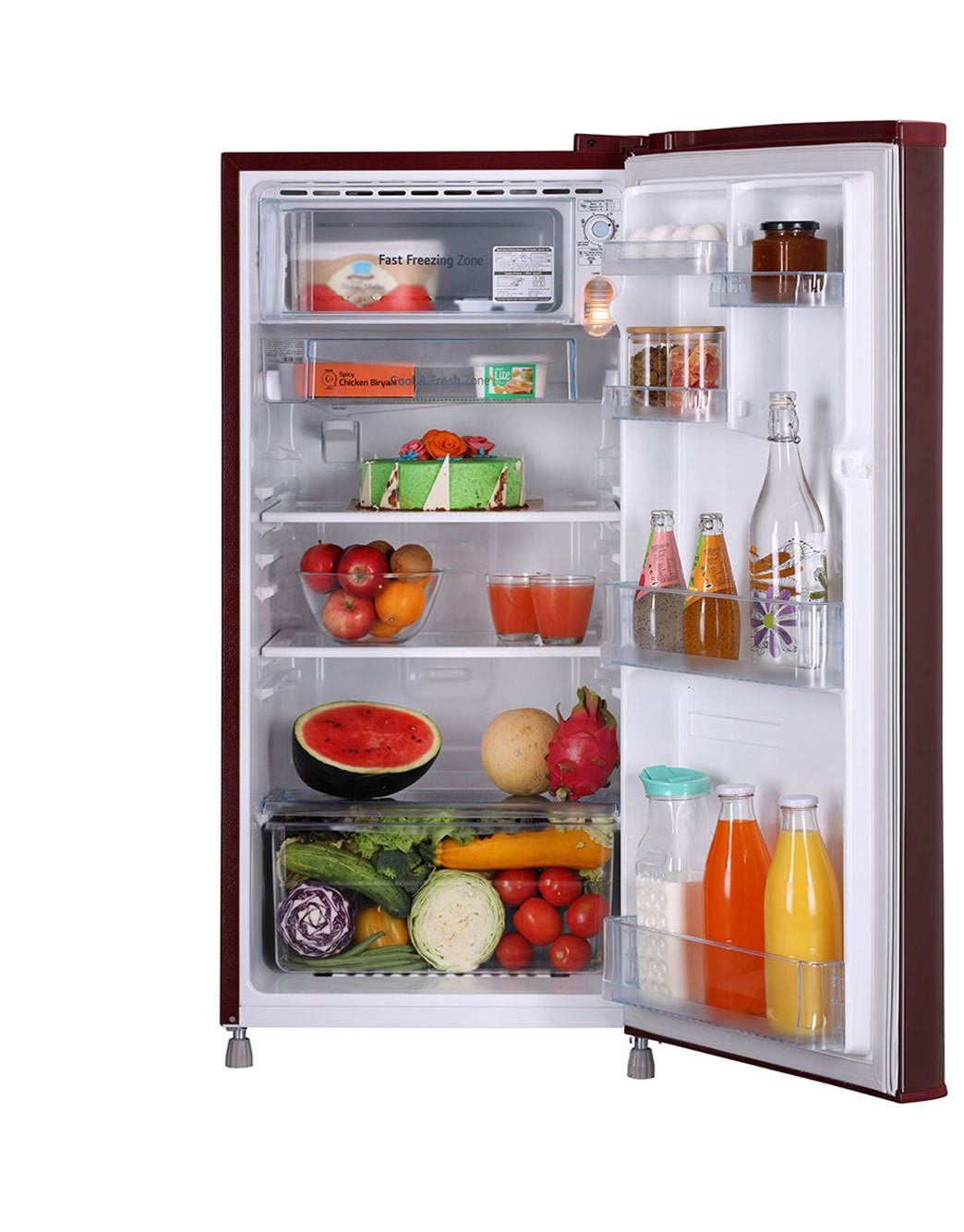 185L 1 Star Single Door Refrigerator - GL-B199OSJB | LG India
