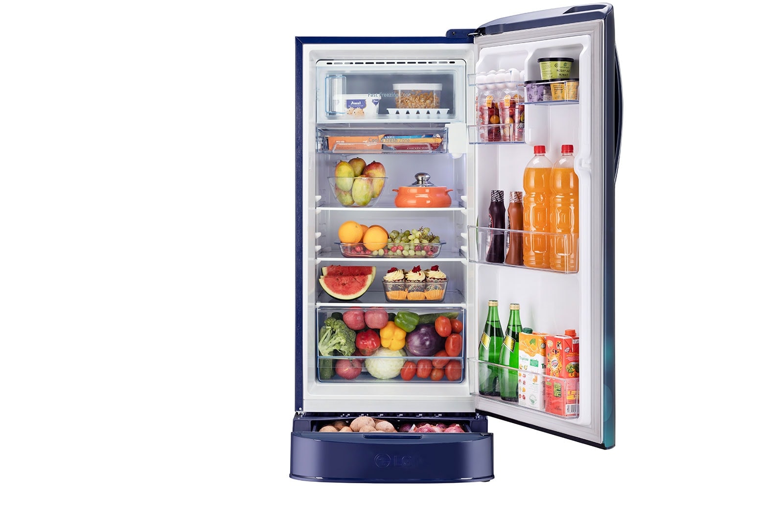 LG 201L Single Door Refrigerator - GL-D211HBCZ | LG IN