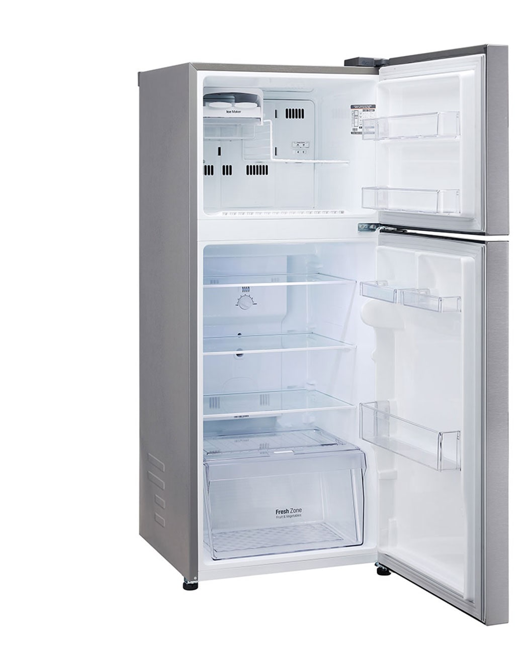 242L 2 Door Refrigerator, Dazzle Steel - GL-N292BDSY | LG IN