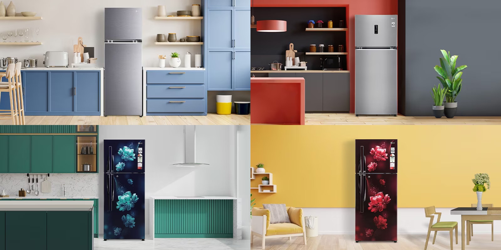 Buy 272L 2 Door Refrigerator - GL-N312SDSY | LG IN