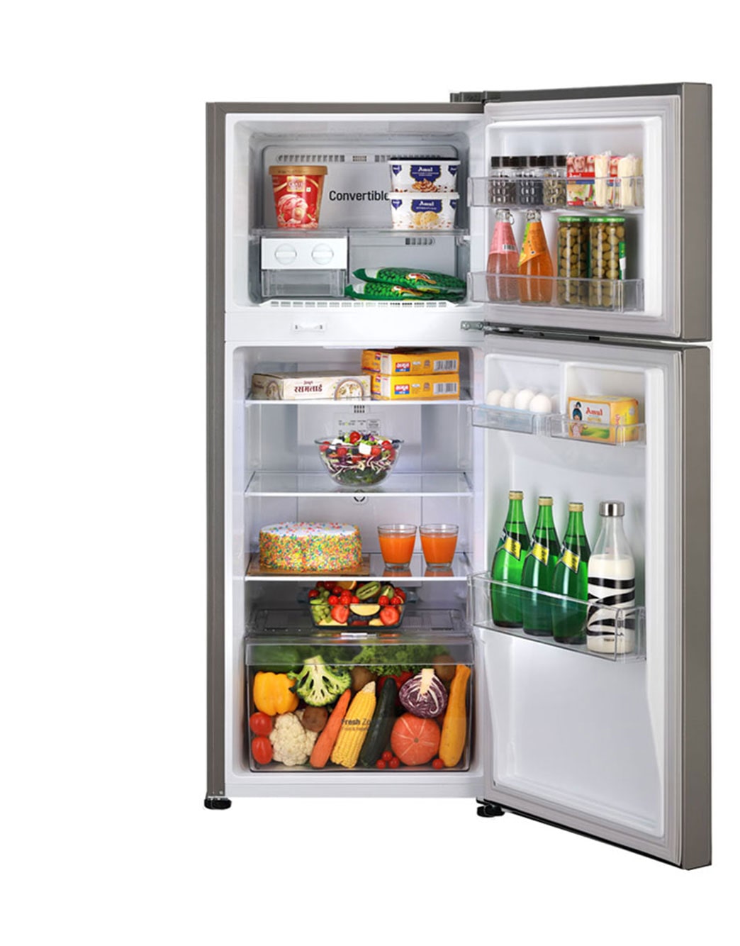 240L 2 Door Convertible Refrigerator - GL-S292RPZY | LG IN