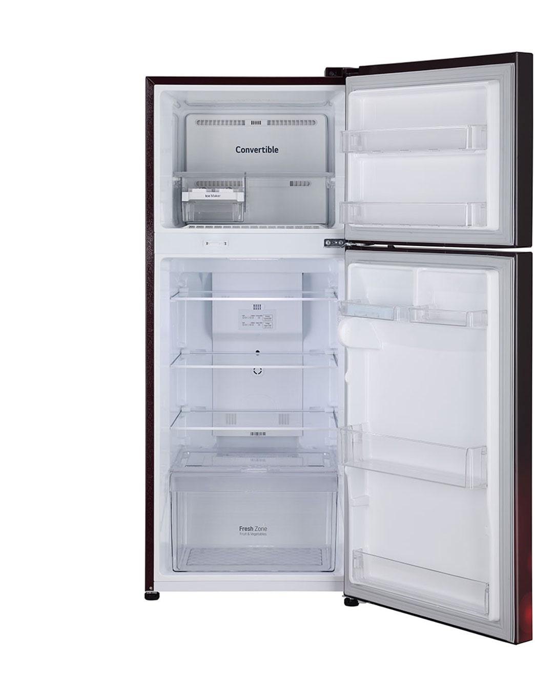 Buy LG 240L Convertible 2 Door Fridge - GL-S292RSCY | LG IN