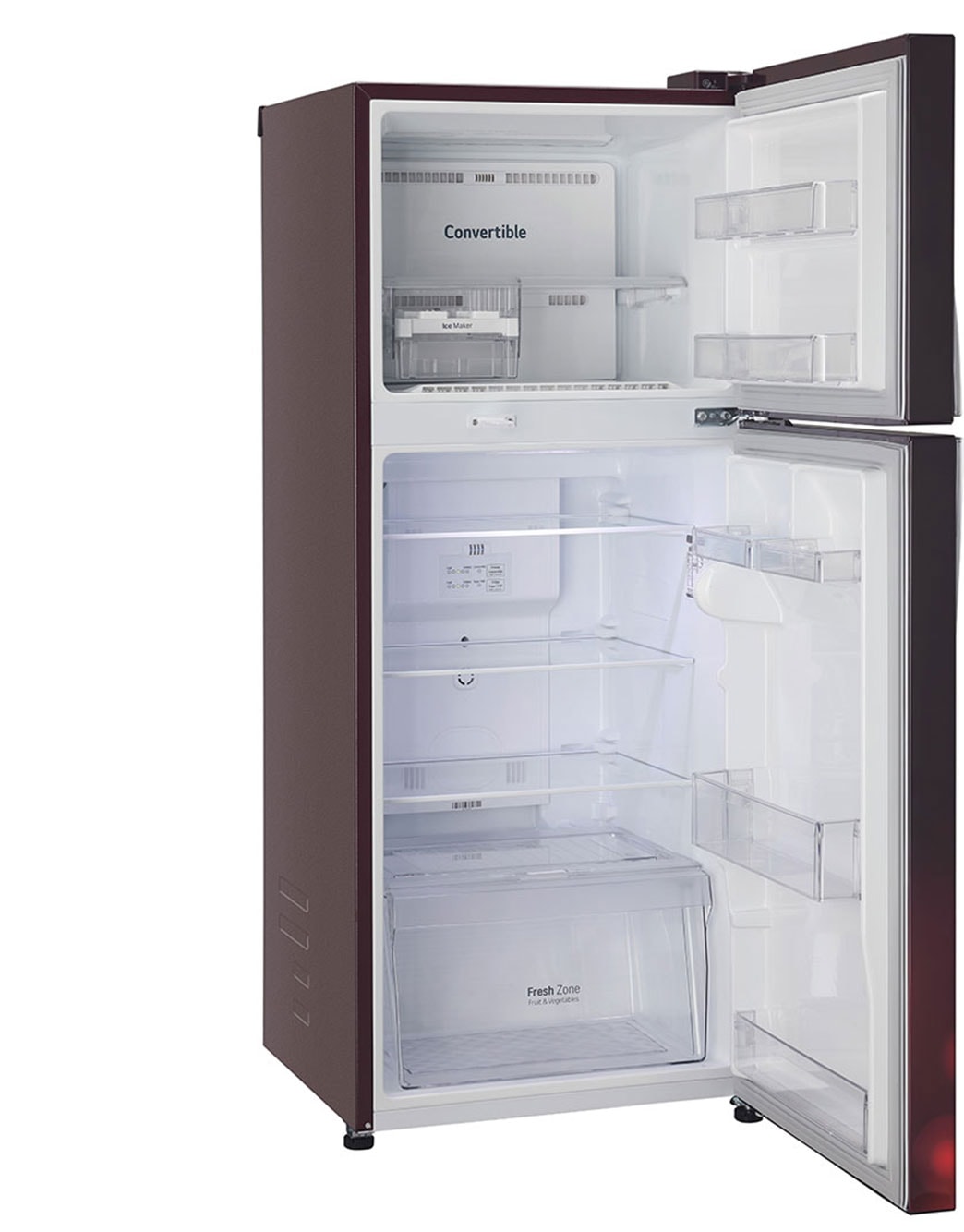 Buy LG 240L Convertible 2 Door Fridge - GL-S292RSCY | LG India