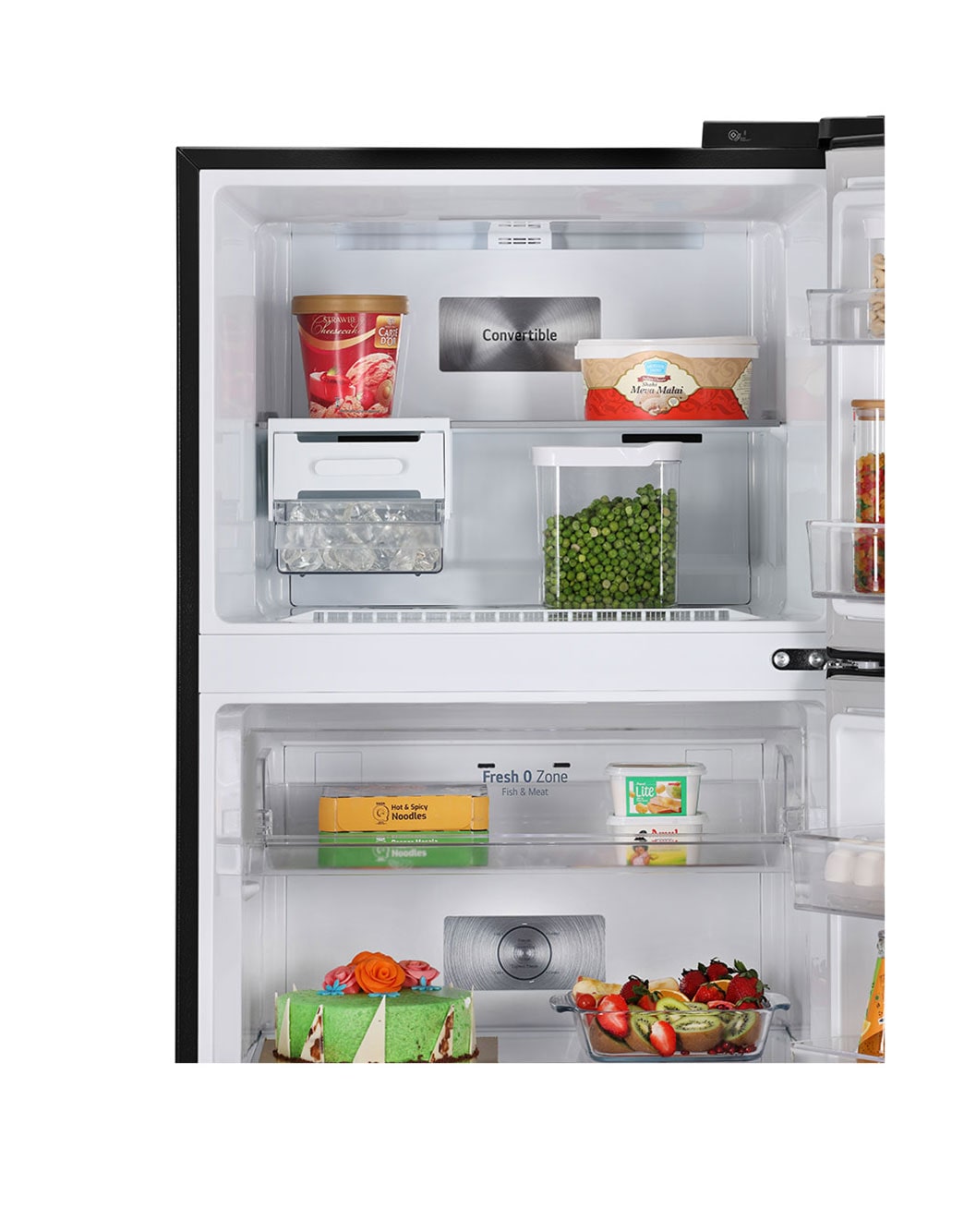 LG 398L Double Door Fridge Convertible - GL-S422SBMY | LG India