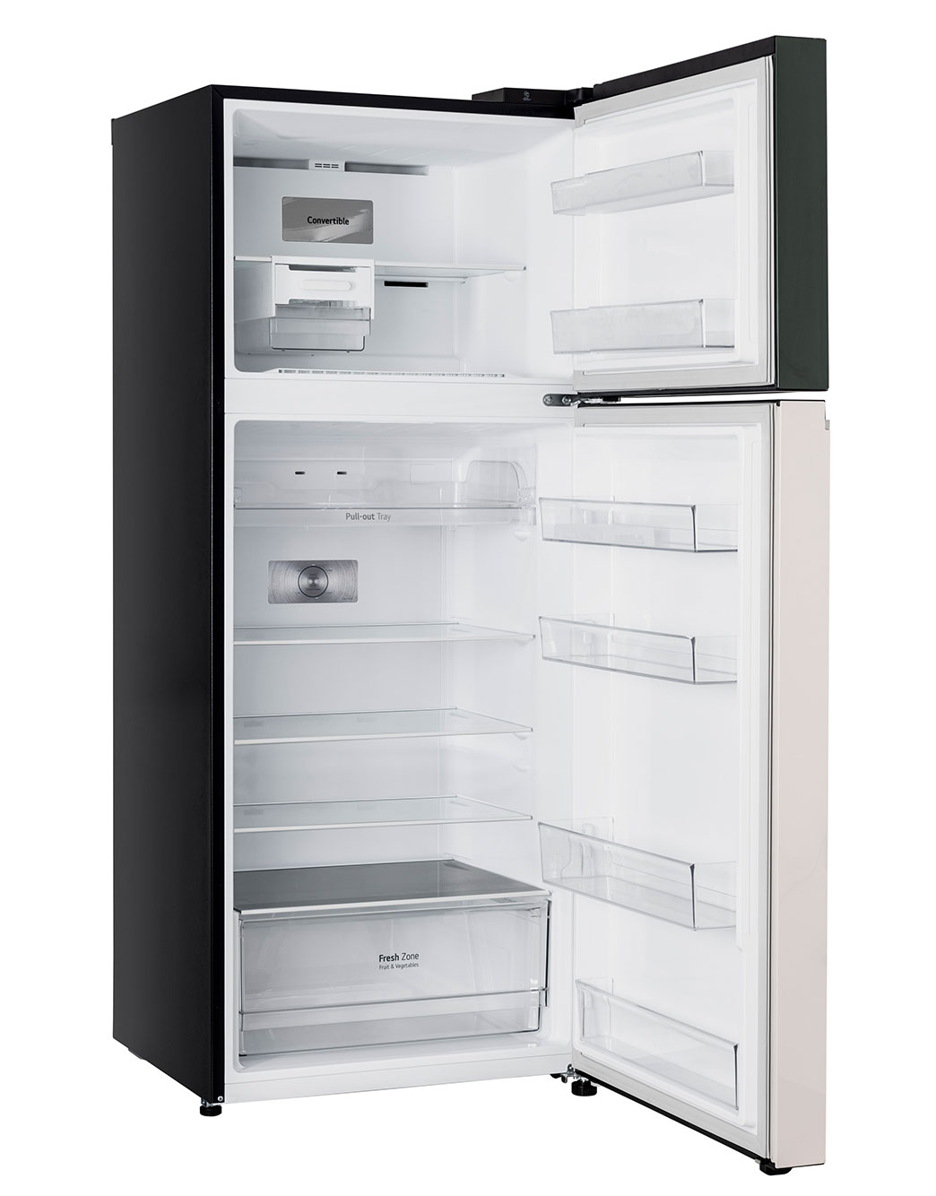 398L 2 Star Double Door Refrigerator - GL-S422SETY | LG IN