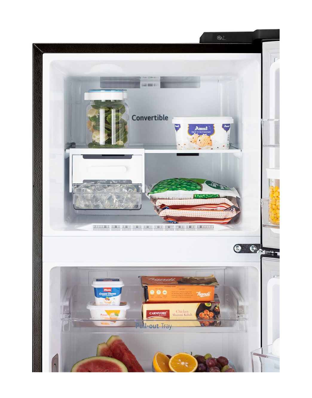 246L 3 Star Double Door Refrigerator - GL-T262TESX | LG IN