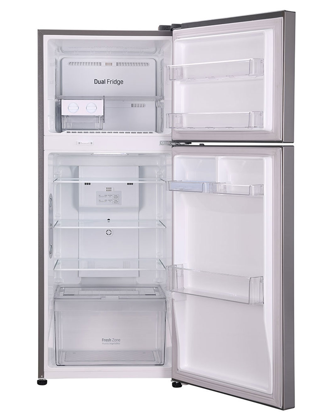 240L 2 Door Refrigerator, Shiny Steel - GL-T292RPZY | LG IN