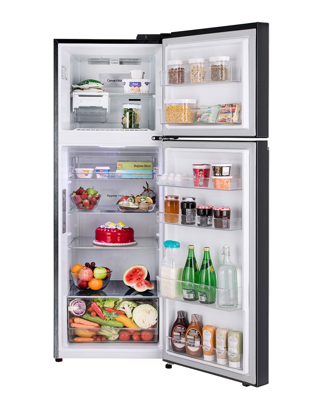 Buy 343L 3 Star Double Door Fridge - GL-T342TESX | LG IN