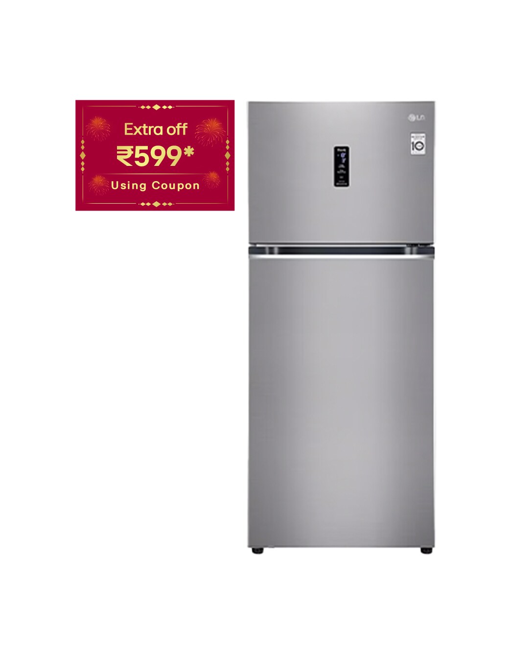398L Frost-Free 2 Door Refrigerator - GL-T422VPZX | LG IN