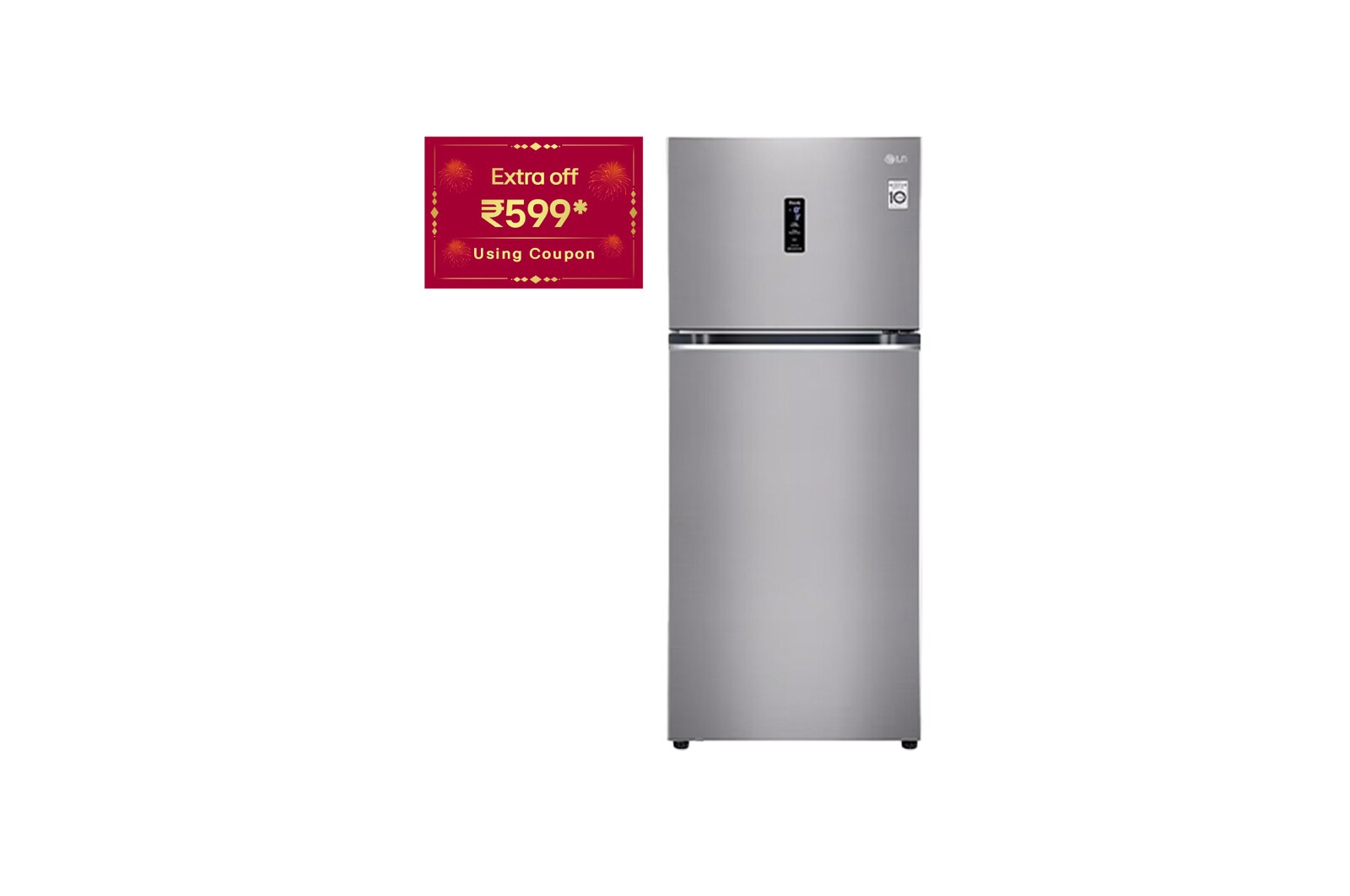398L Frost-Free 2 Door Refrigerator - GL-T422VPZX | LG IN