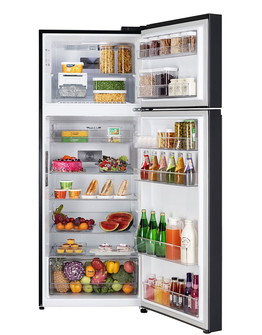 Buy 466 L 2 Door Refrigerator , Black - GL-T492EBMY | LG India