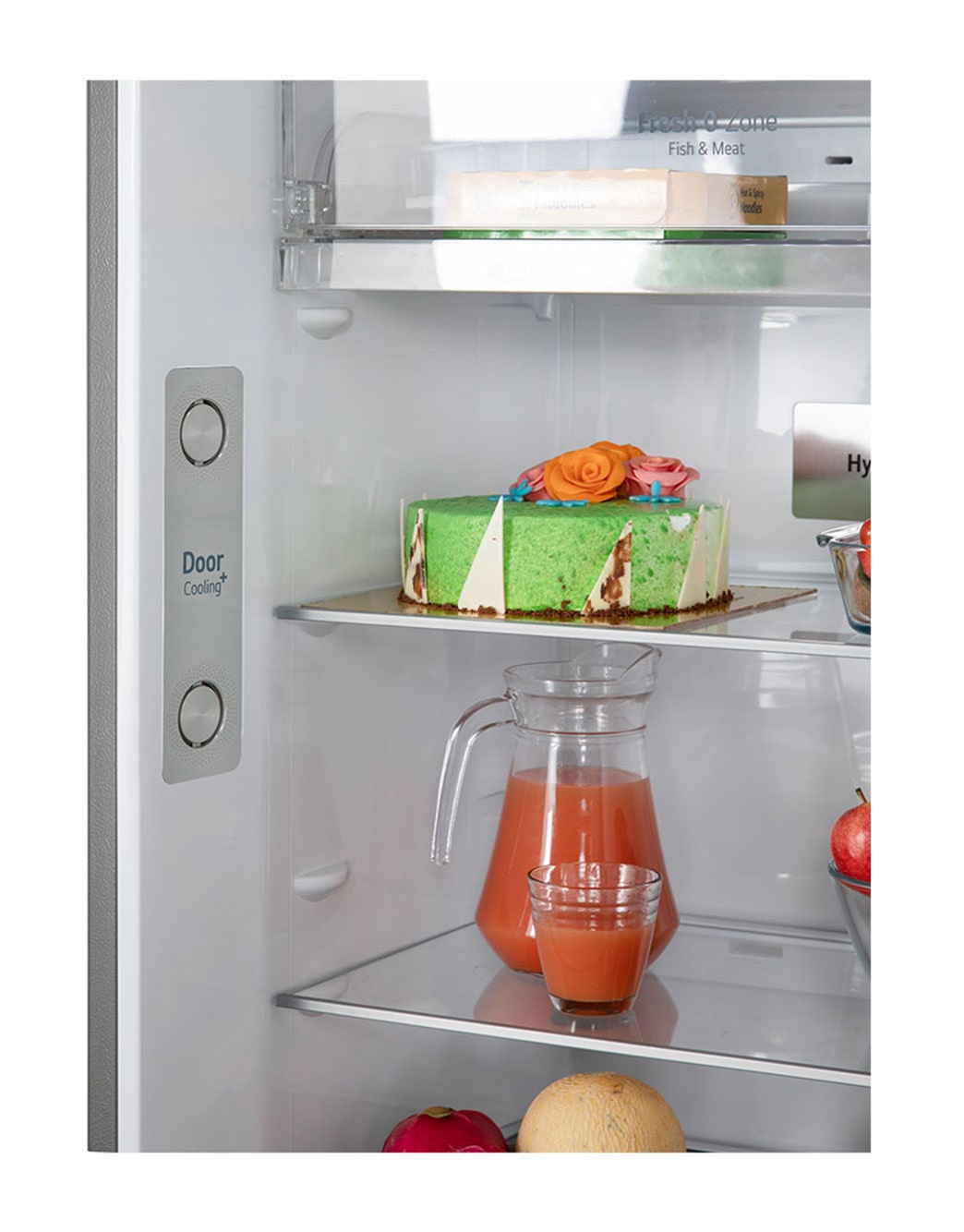 466L 2-Star Double Door Refrigerator - GL-T492MPZY | LG IN