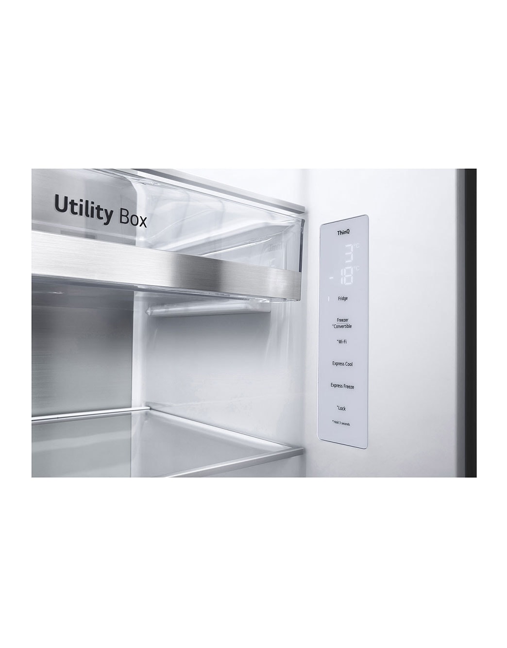 Buy 630L InstaView Side-by-Side Fridge - GL-X257AMC3 | LG IN