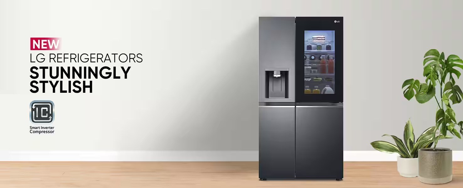 LG 635L InstaView Door-in-Door™ Refrigerator - GL-X257AMCX | LG IN